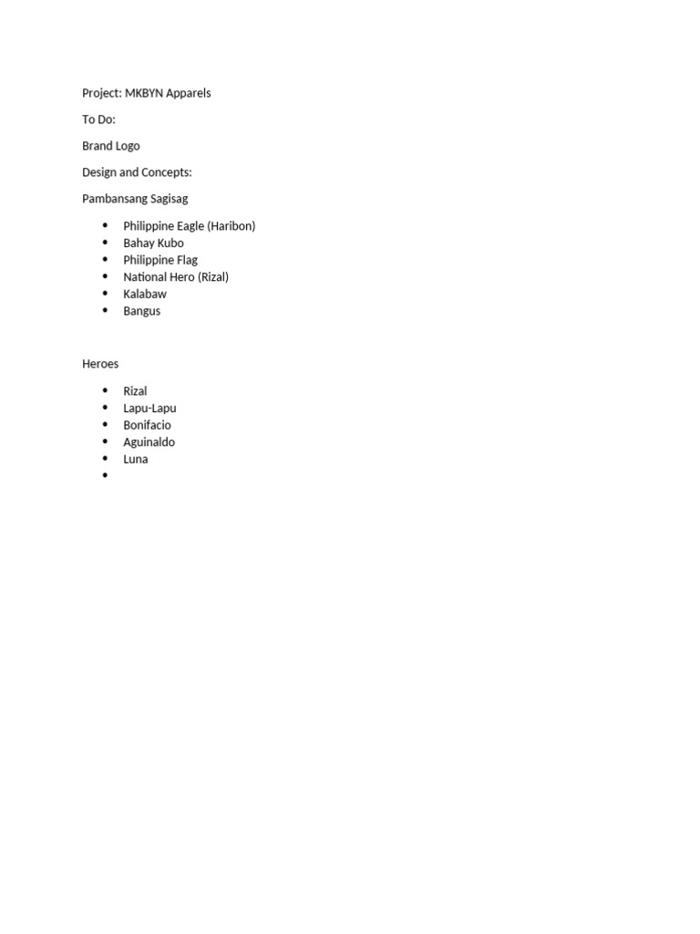 Project MKBYN | PDF