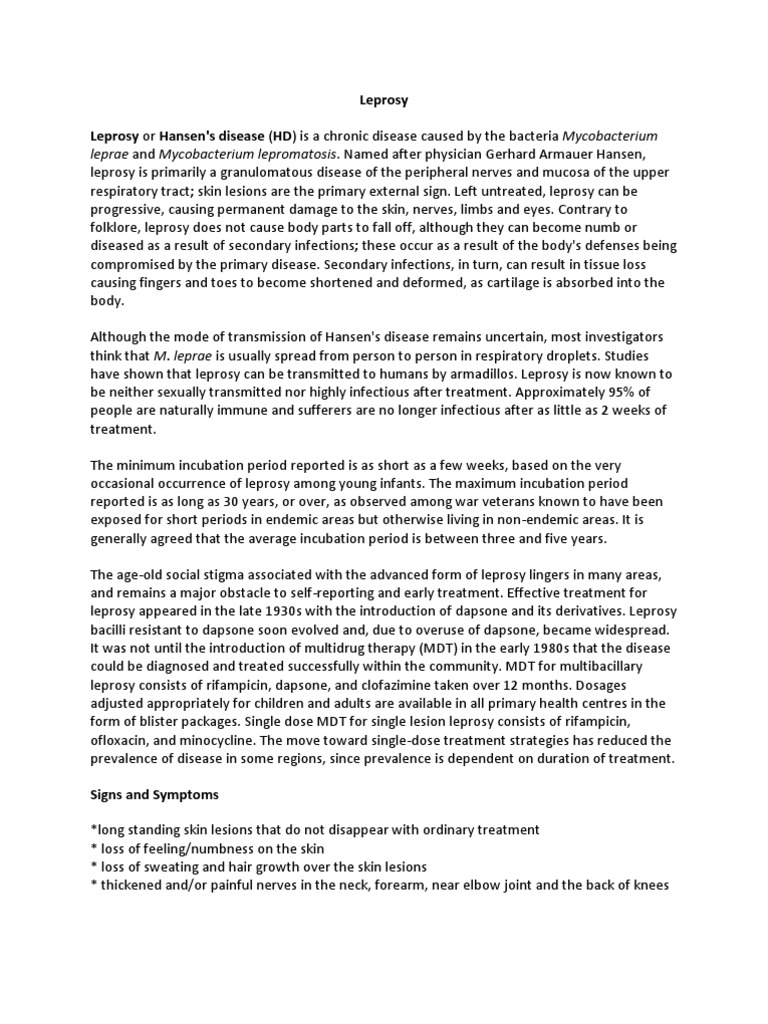 Leprae and Mycobacterium Lepromatosis. Named After Physician Gerhard ...