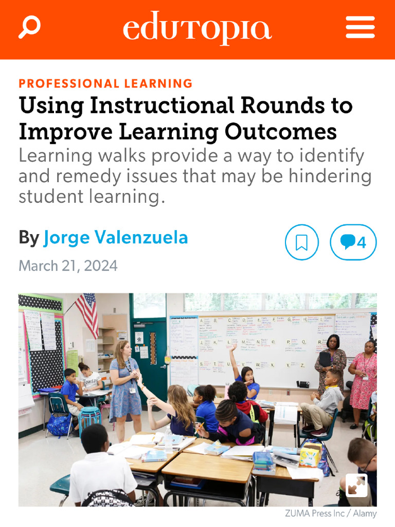 The Secret To Better Teaching - Instructional Rounds! ?? | PDF
