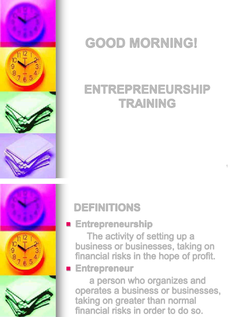 Unit 1 Entrepreneurship and Start-Ups | PDF | Entrepreneurship ...