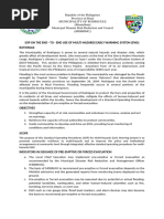 Declaration of State of Calamity | PDF | Flood | State Of Emergency