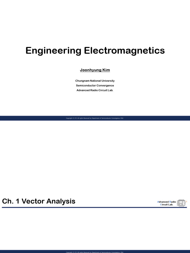 1wk_2wk_Ch1_Vector analysis | PDF | Euclidean Vector | Norm (Mathematics)