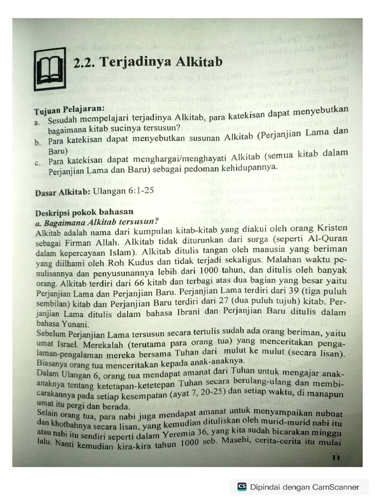 Materi Tugas ALKITAB | PDF