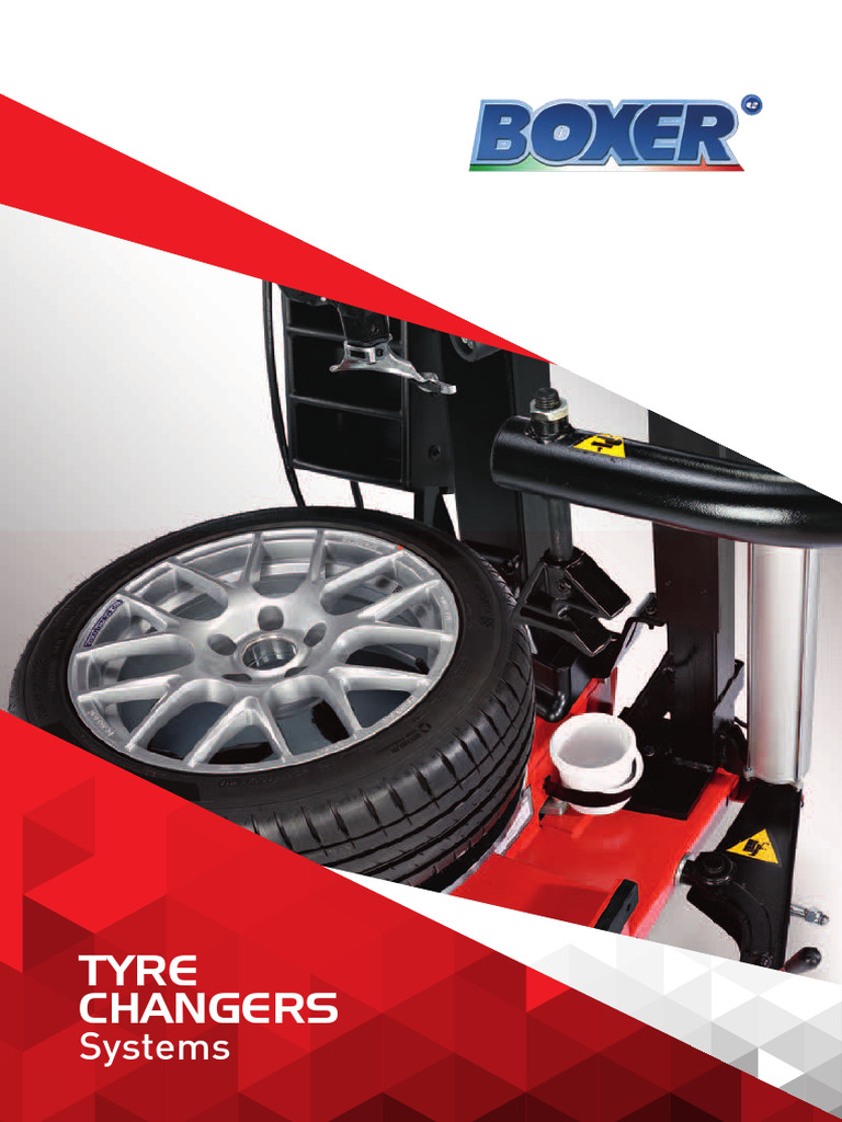 Advanced Boxer Tyre Machine Features | PDF | Tire | Vehicle Technology