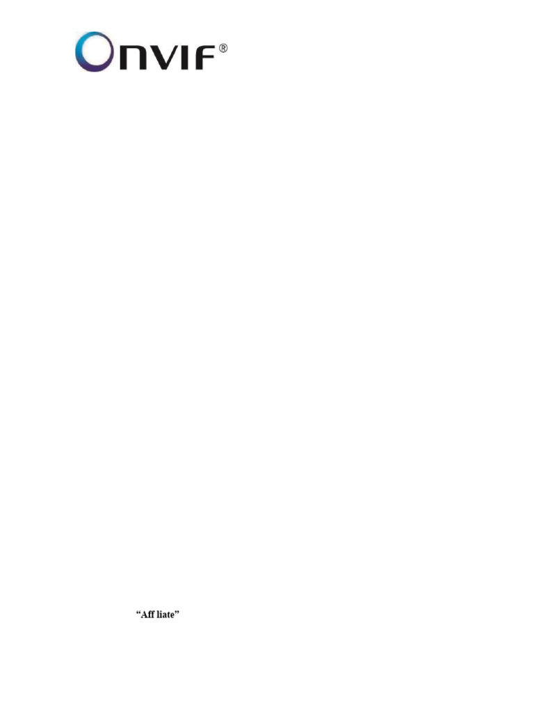 Onvif Rules of Membership | PDF | Committee | Specification (Technical Standard)