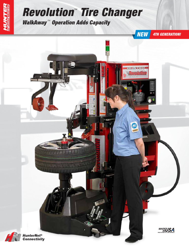 Revolution™ Tire Changer (Hunter Engineering Company) | PDF | Vehicles ...