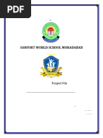 Class XII Project Certificate Template | PDF