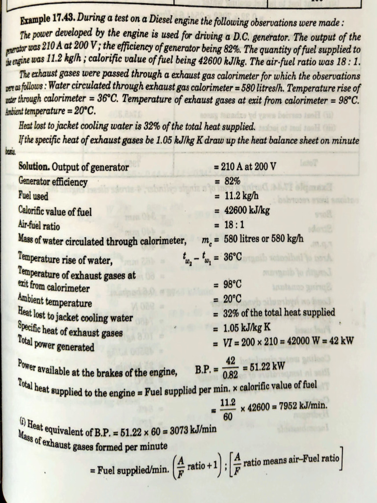 Diesel Engine Heat Balance Analysis | PDF | Engines | Heat
