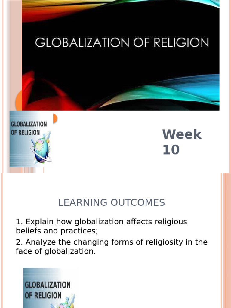 Globalization and Religion | PDF | Social Exclusion | Faith