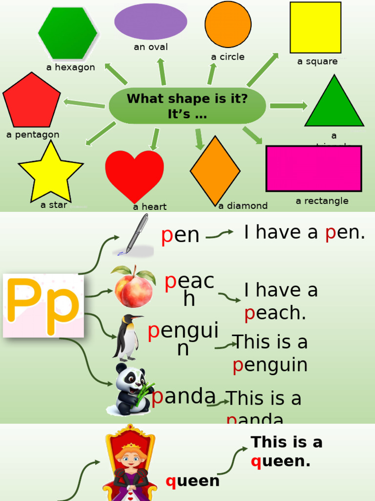 Shapes Pp Qq | PDF
