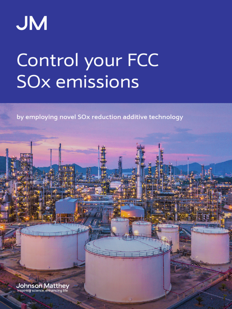 Control Your FCC SOx Emissions - JM Case Study (c2023) B | PDF ...