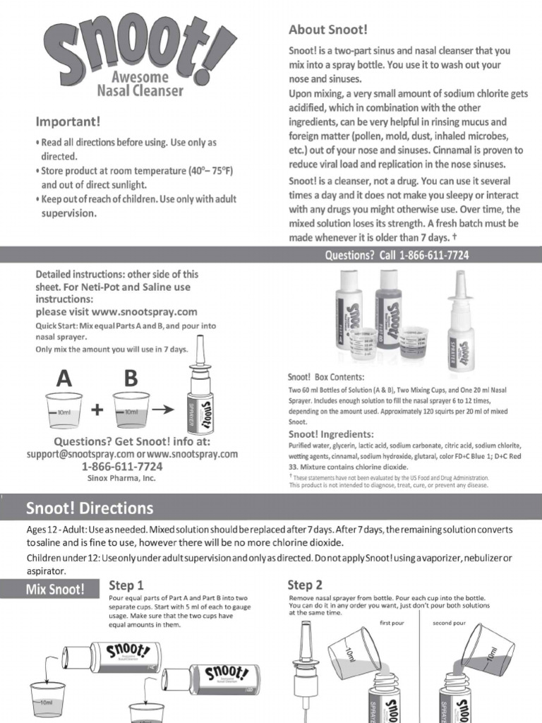 2024 Snoot - Final Instructions | PDF