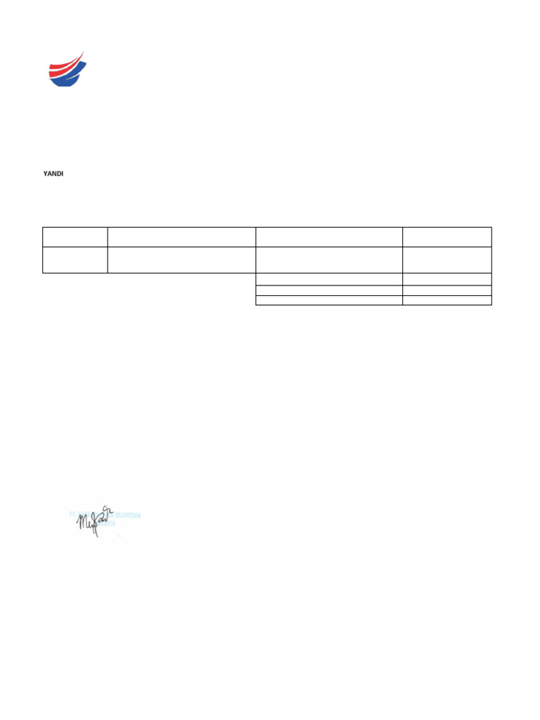 001-L-PROFORMA INVOICE YANDI | PDF