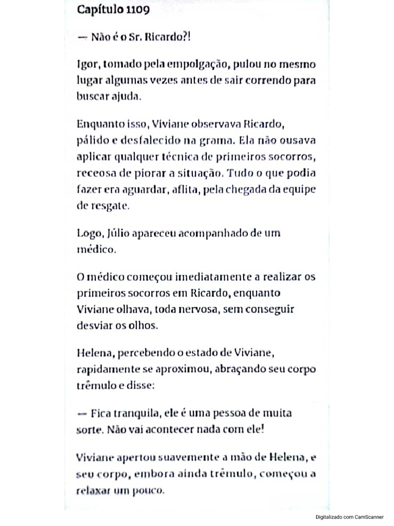 1109 e 1110, Casamento Relâmpago Marido Misterioso Revela | PDF