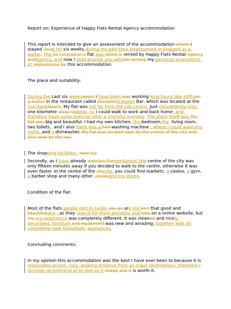 WAITER REPOPORT 2018 | PDF