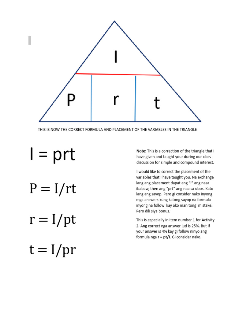 Formula Correction (1) | PDF