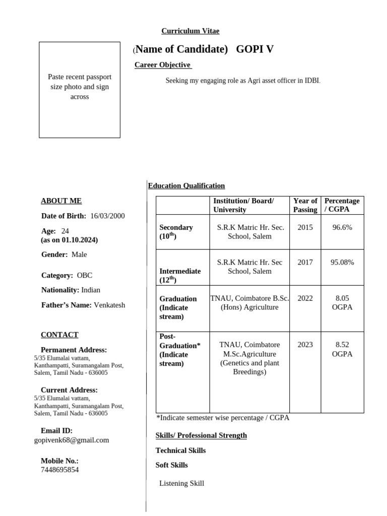 Annexure 2 JAM Grade O 2025 26 1 | PDF