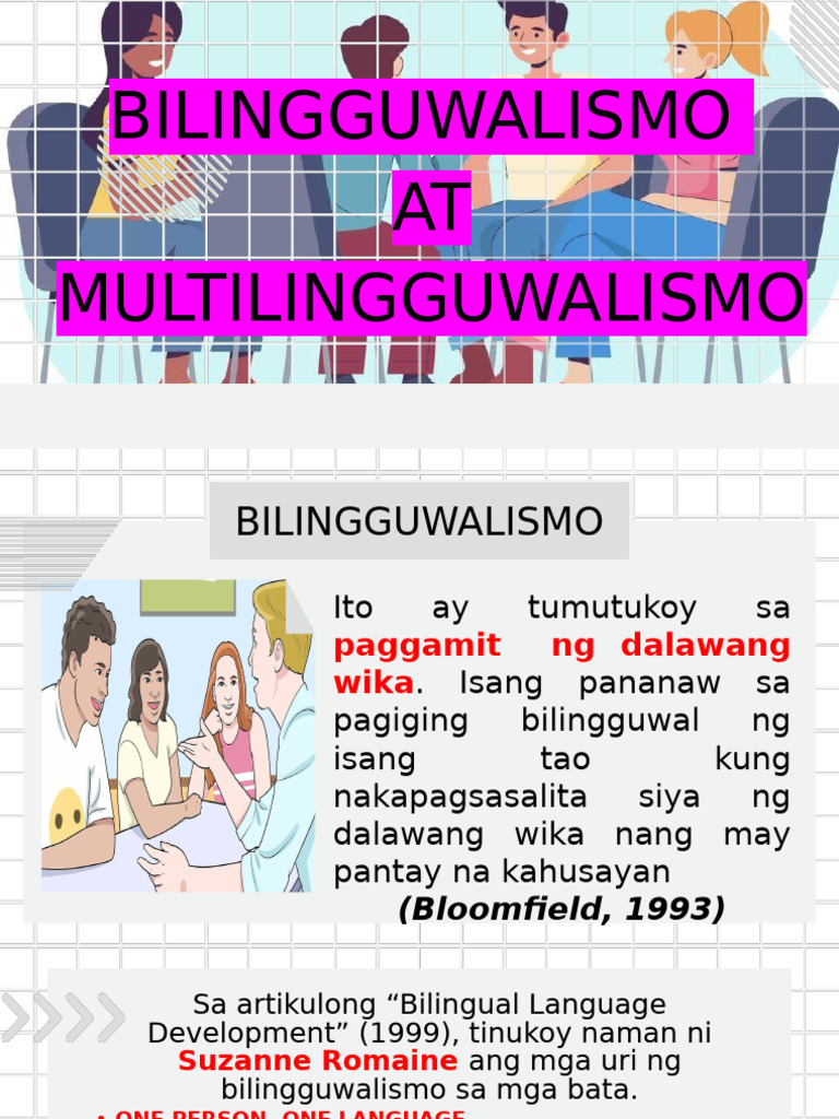 Bilingguwalismo at Multilingguwalismo A3 | PDF