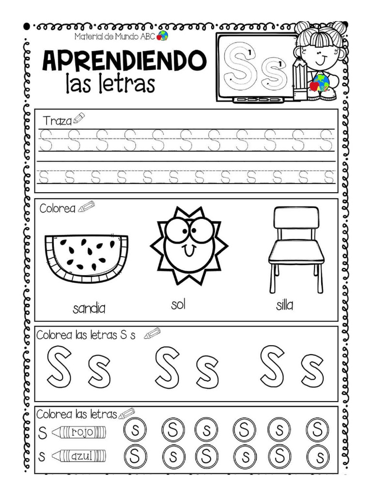 1RO ACTIVIDADES SEMANA 24 Sonido S - L | PDF