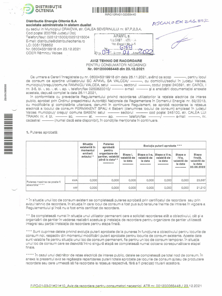 ATR SPAU 4 Babeni | PDF