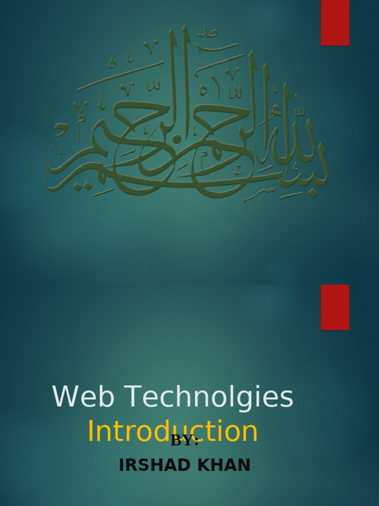 Web Technologies Lec#2 | PDF | Html Element | Html