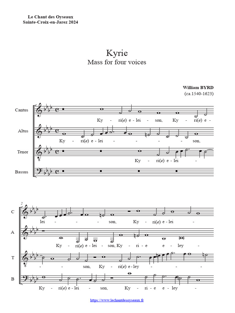 1 Kyrie | PDF