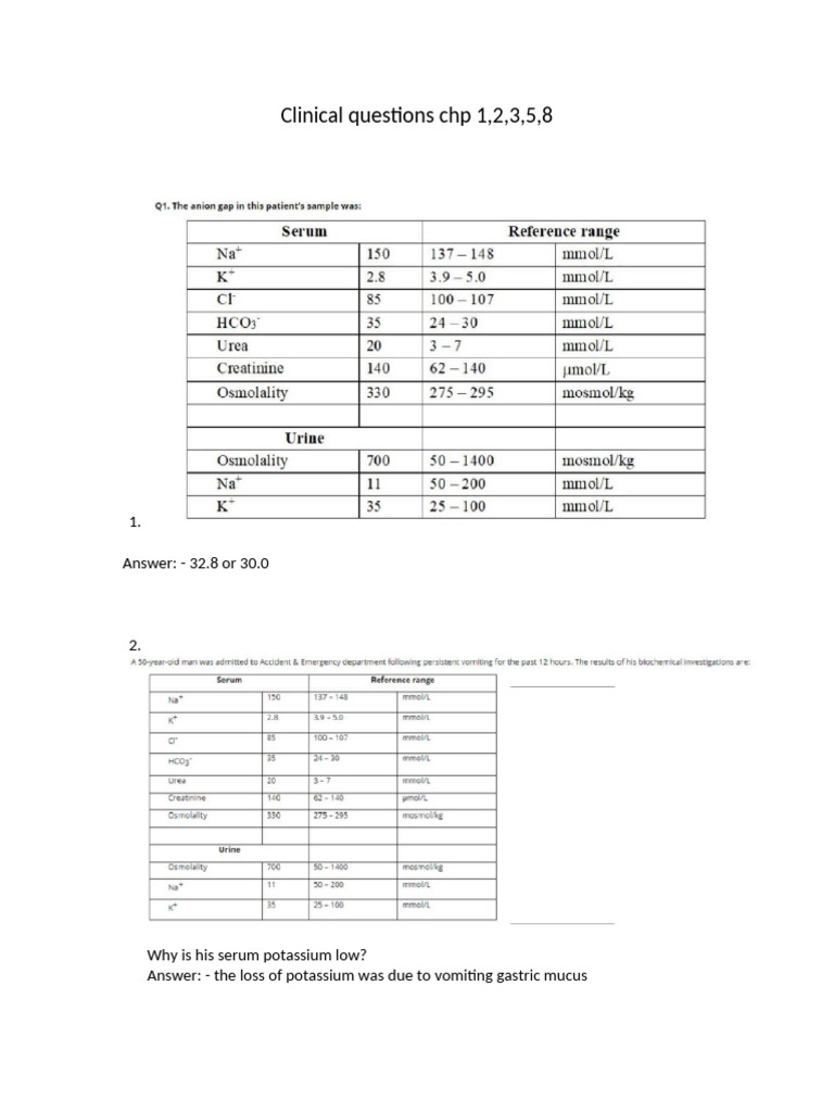 Clinical Questions CHP 12358-1 | PDF | Thyroid | Hyperthyroidism