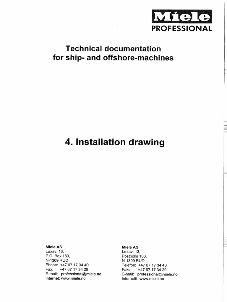 Installation Drawing | PDF