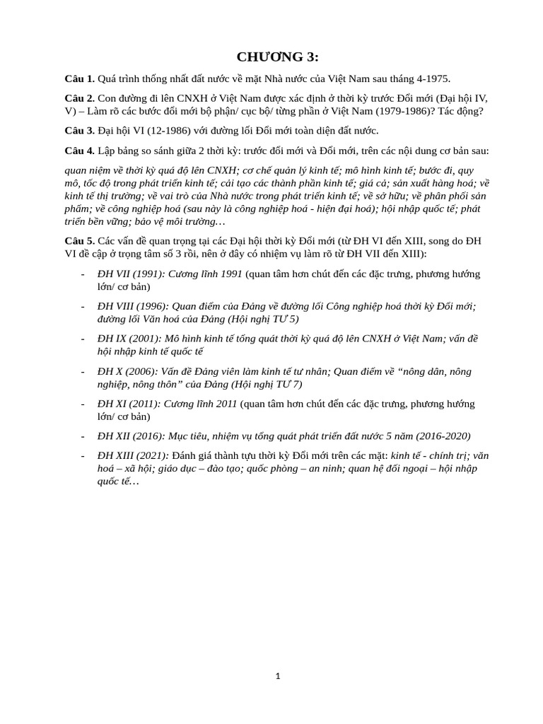 CHƯƠNG 3 lsd | PDF