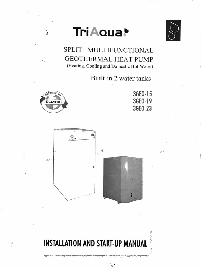 Triaqua Isı Pompası | PDF
