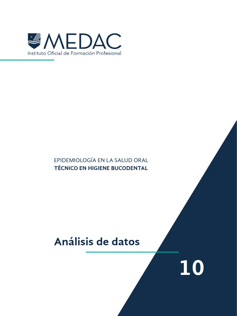 PDF.+Epidemiolog%C3%ADa+en+La+Salud+Oral.+Tema+10 | PDF | Estadísticas ...