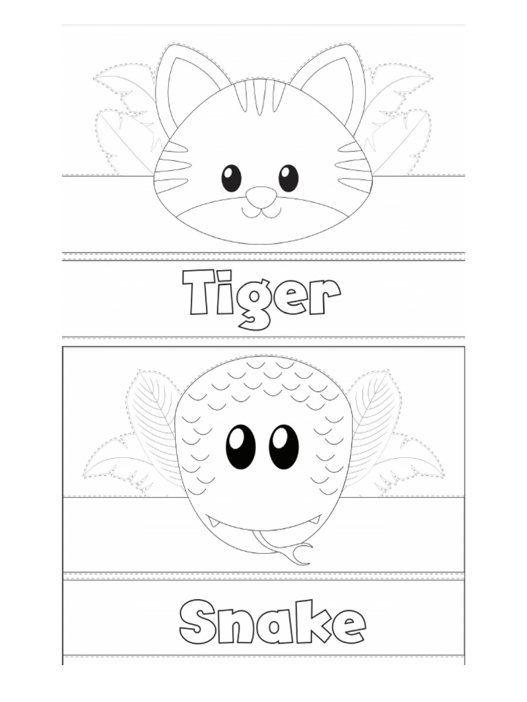 Animals Headband | PDF
