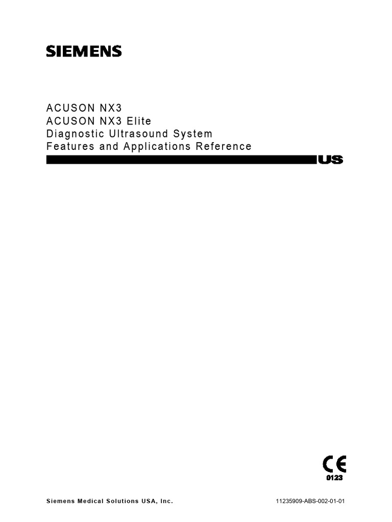 Nx3 Va10 Far Eng New | PDF | Medical Imaging | Radiology