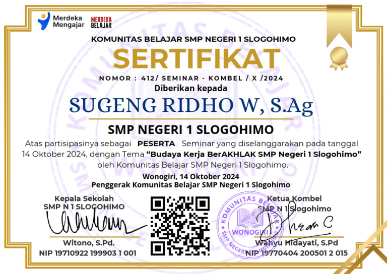 Sugeng Ridho | PDF
