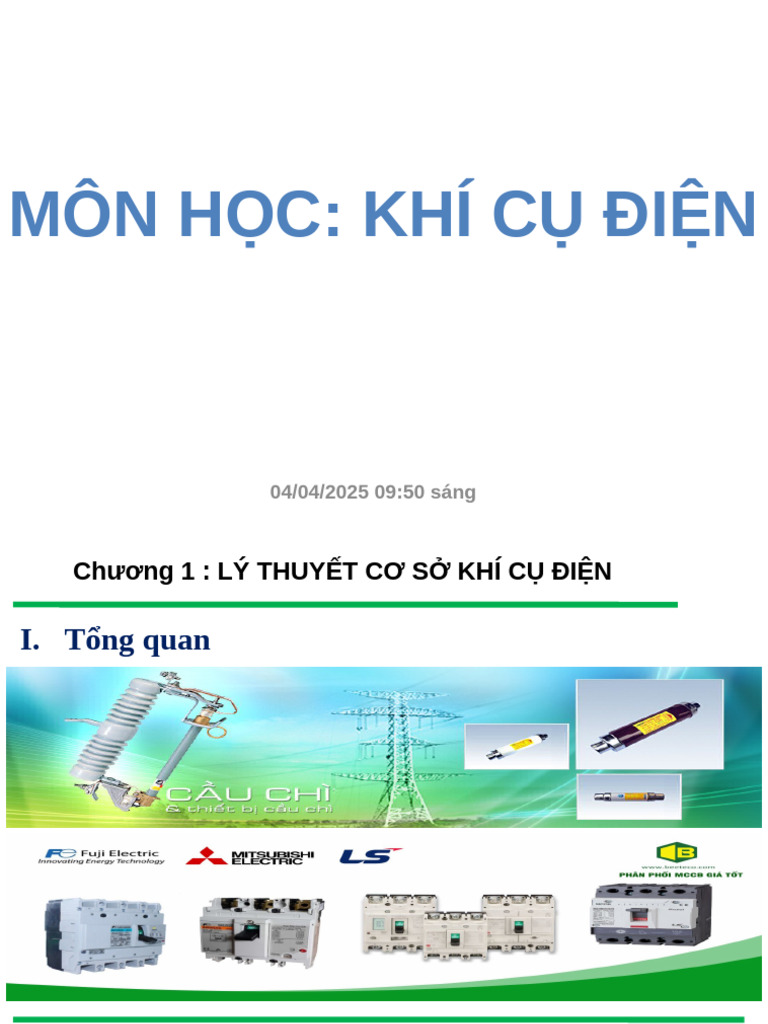 Bai Giang Khi Cu Dien - Gui SV | PDF