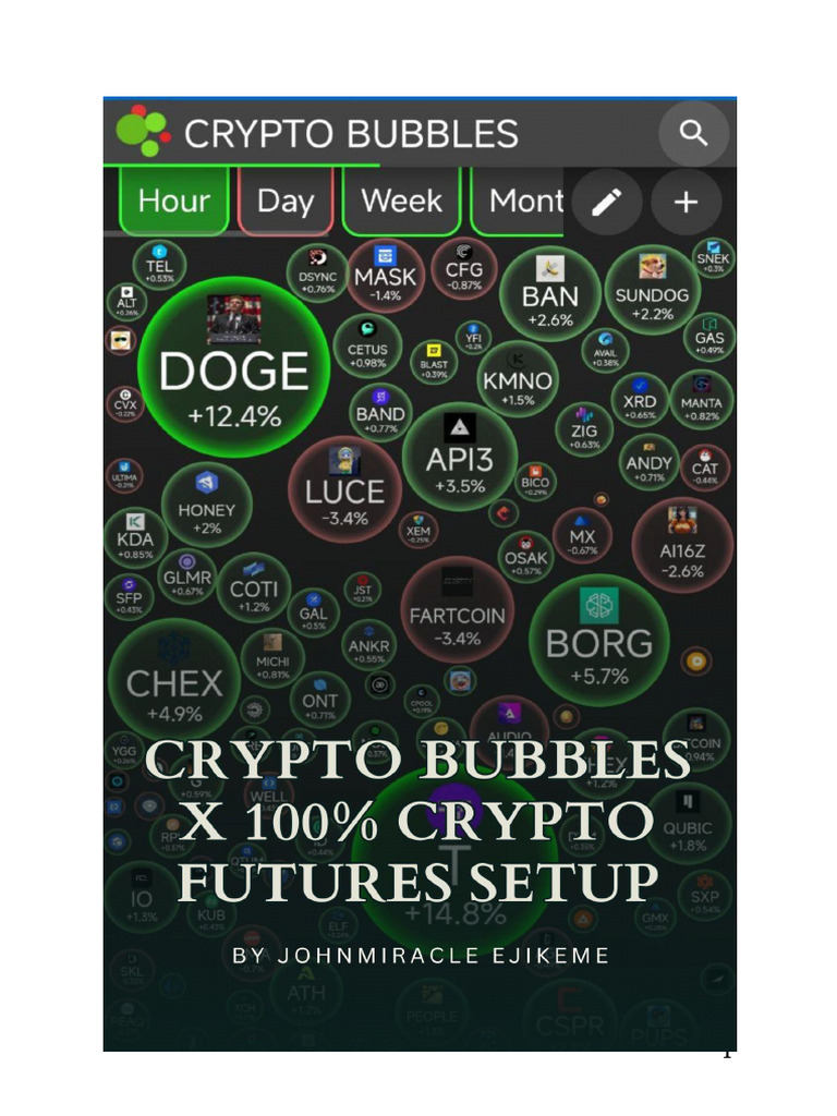 Crypto Bubbles & Futures Trade Setups | PDF