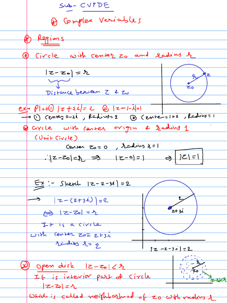 2 Complex Variables | PDF