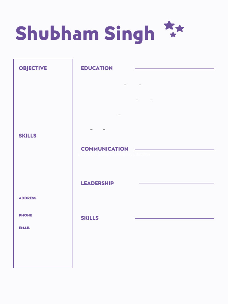Shubham Resume | PDF