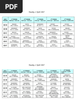 2024-25 School Timetable Overview | PDF