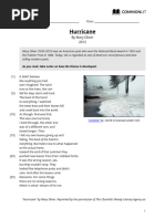 Quiz Advanced After Hurricane | PDF | Poetry