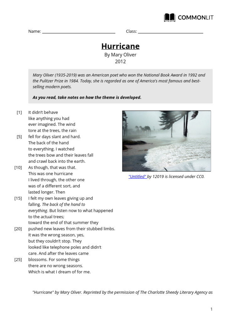 Hurricane-student_copy | PDF | Creative Commons License