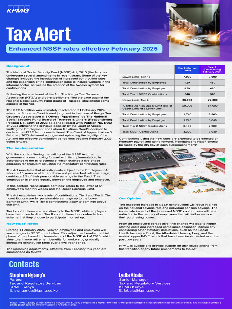 NSSF Contribution Rates Update 2025 | PDF | Employment | Appeal