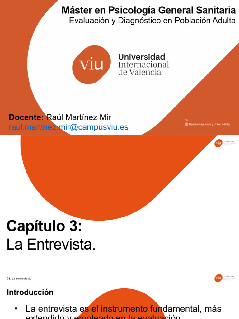 Tema03_entrevista | PDF | Diagnostico medico | Sicología