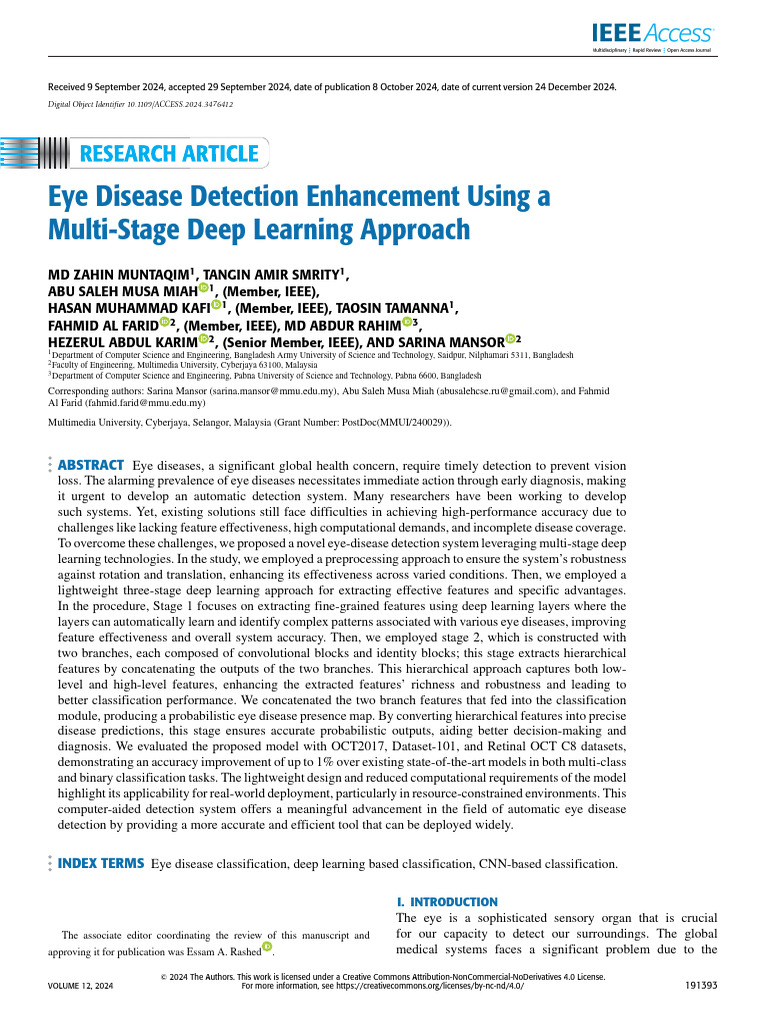 2024 Eye - Disease - Detection - Enhancement - Using - A - Multi-Stage ...