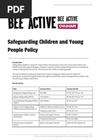 Safeguarding Policy Example Statement | PDF | Policy | Social Ethics