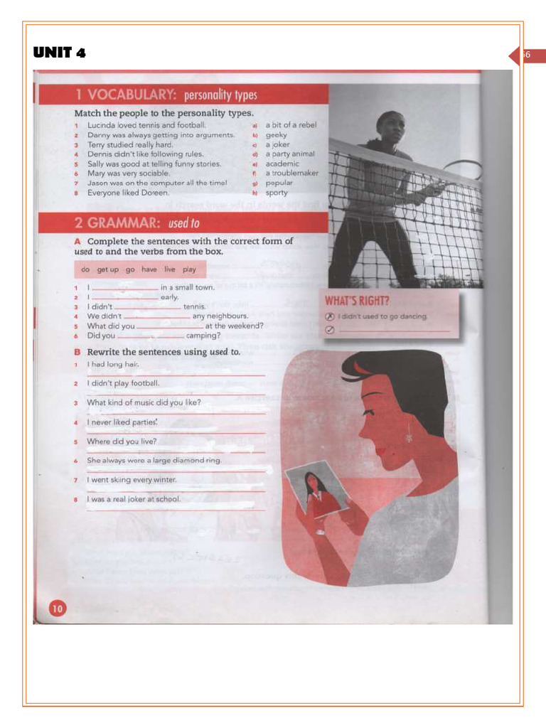 Workbook Unit 2 Open Mind | PDF