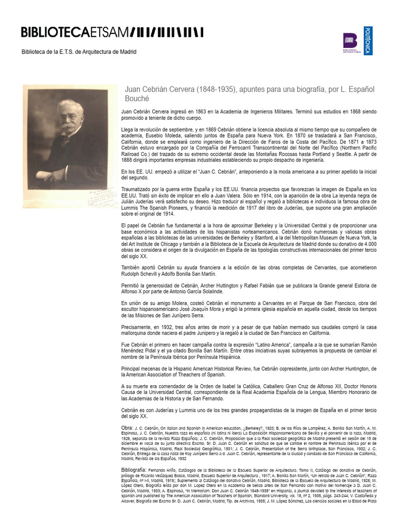 Juan Cebrián: Biografía y Legado | PDF | España