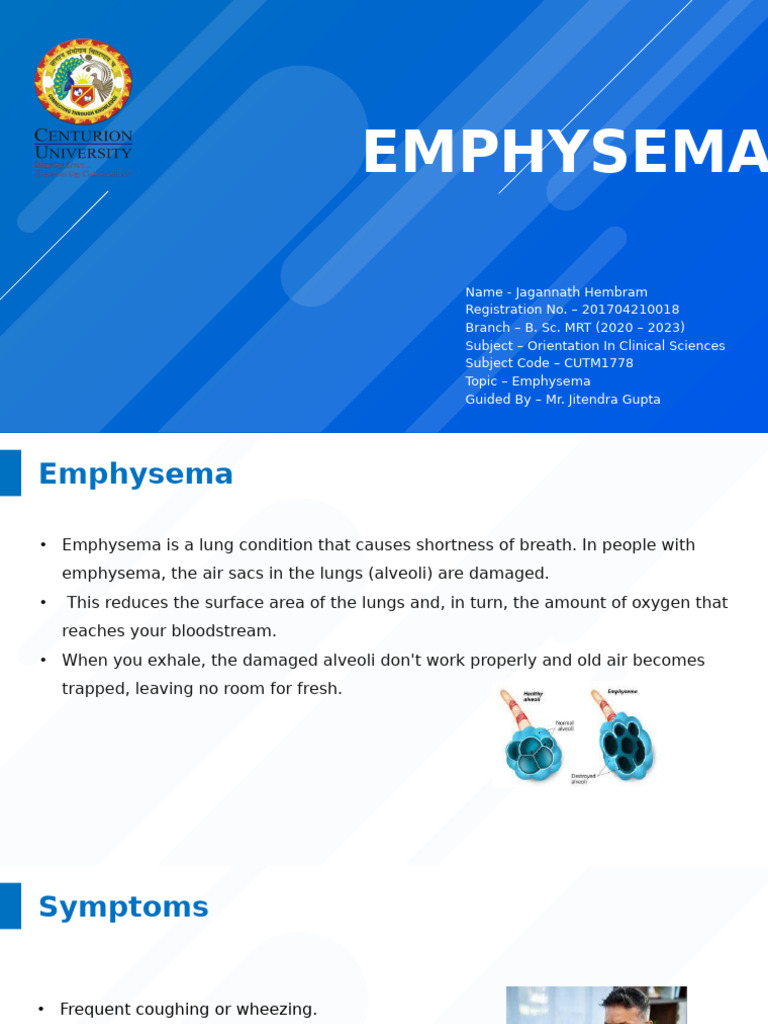 Jagannath Hembram O. | PDF | Chronic Obstructive Pulmonary Disease | Lung