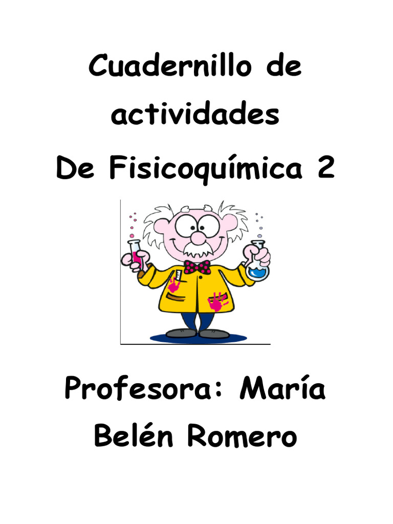 Actividades Fisicoqu-Mica 2 Cuadernillo | PDF | Celsius | Gases