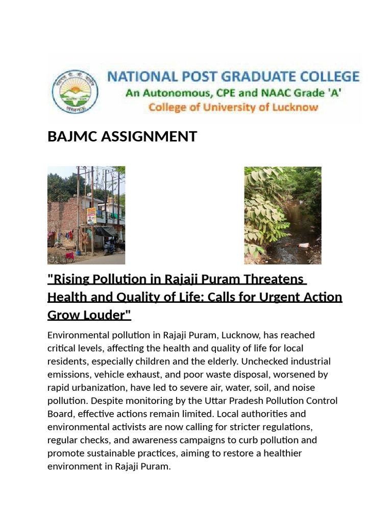 Bajmc Assignment1 | PDF